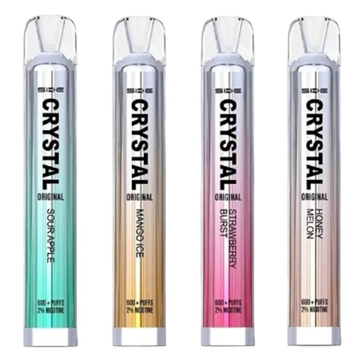 EPAPIEROS JEDNORAZOWY CRYSTAL 600 PUFF Vapers Lokalnie